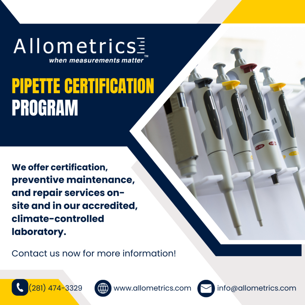 Allometrics ISO 17025 Accredited‎ Calibration - Allometrics